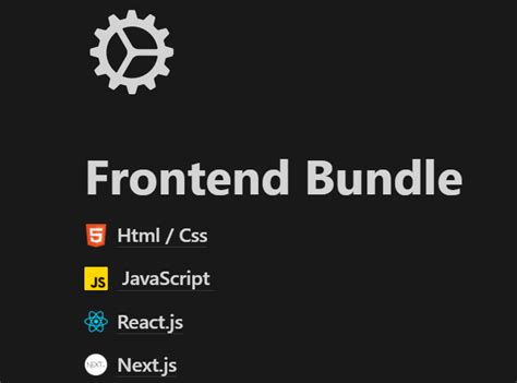 Frontend Bundle Programming Notes And Flashcards