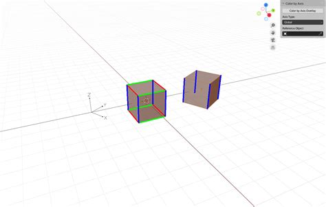 Color By Axis Blender Add On — Osarch