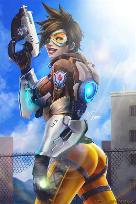 Tracer Overwatch By Adyon On Deviantart