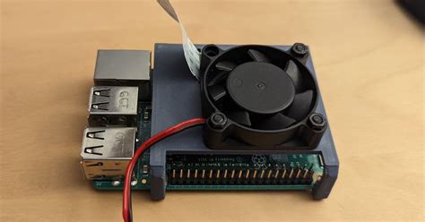 Raspberry Pi Mm Clip On Fan Mount By Revnull Download Free STL Model Printables Com