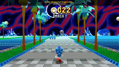 Sonic Cd Special Stages Mania Plus Mod For Sonic Mania Sm Mods