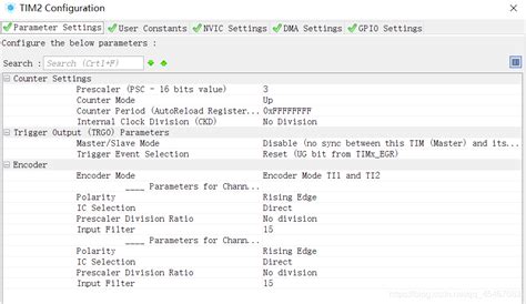 Stm32cubemx配置编码器encoder Input Filter Csdn博客