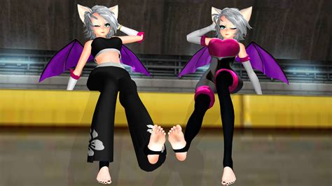 Rouge The Bat Barefoot Model Dl By Micromiga On Deviantart