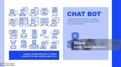 챗봇 로봇 서비스 아이콘 벡터 설정 챗봇에 대한 스톡 벡터 아트 및 기타 이미지 챗봇 아이콘 세트 고객 Istock
