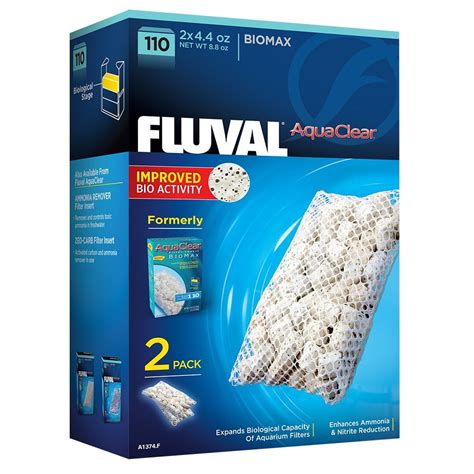 Biomax Insert For Aquaclear 110 Power Filter 13 8 Oz 390 G Fluval Usa