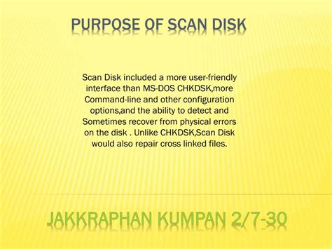 PPT SCAN DISC PowerPoint Presentation Free Download ID
