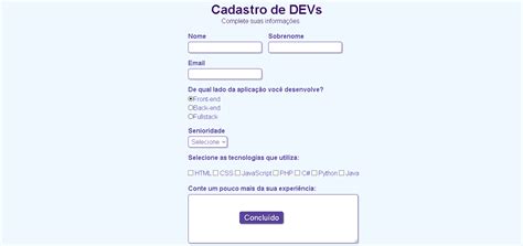 GitHub Feppeli Formulario De Cadastro Explorando Um Pouco HTML E CSS