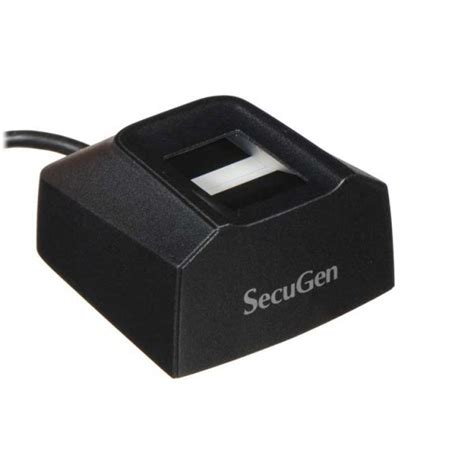 SecuGen Unity 20 BLUETOOTH FAP 20 Fingerprint Scanner Smart Card Basics