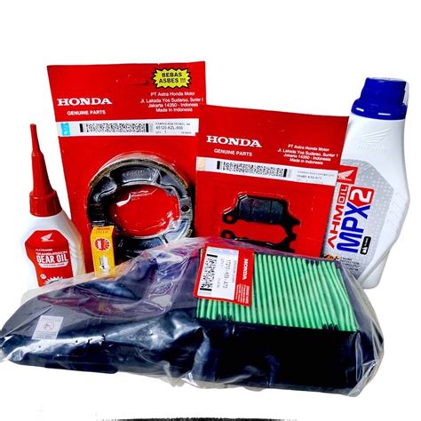Jual Paket Service Honda Vario New Led Esp Paket Kampas Rem Oli Mpx Oli Gardan Filter