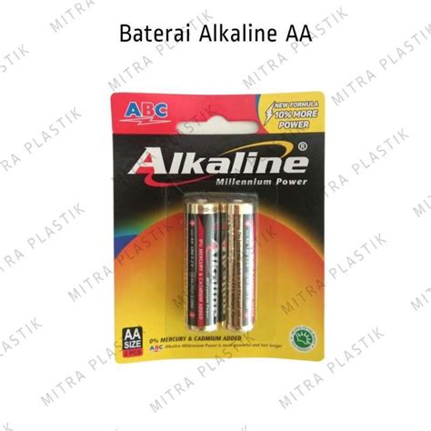 Jual Baterai ABC Alkaline AA Baterai 2A Batre Alkaline Murah Baterai Besar Baterai Alkaline Di