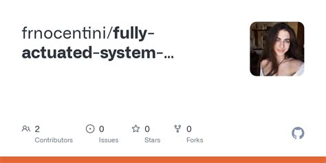 github frnocentini fully actuated system dynamic control