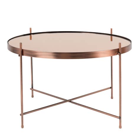 Table Basse Ronde Roulante