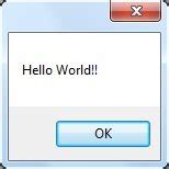 Hello World Visual Basic Tutorial