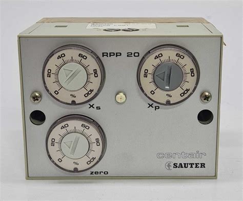 Sauter Centair Rpp20 Rpp 20 F001 Regulator Universal Controller