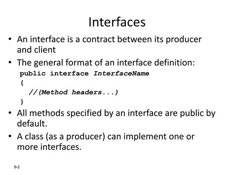 Interfaceabstractclassinterfacesfinal Keywordpptx