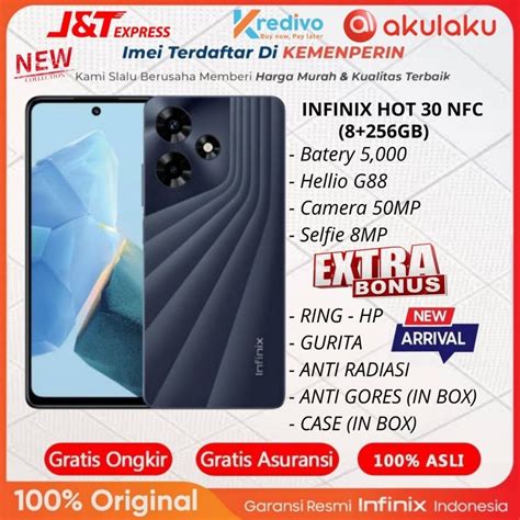 Jual Infinix Hot Nfc Ram Gb Memory Gb Gb Gb Garansi Resmi Infinix Shopee