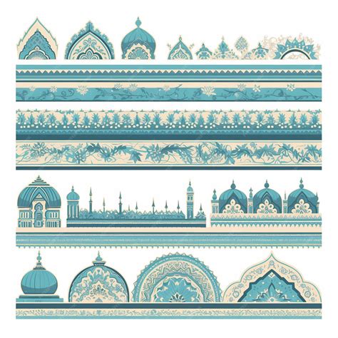 Indian Architecture Patterns With Historical Elements Premium Ai Generated Vector