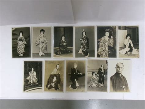 1926 Taisho Early Showa Traditional Performing Arts Kabuki Actors Old