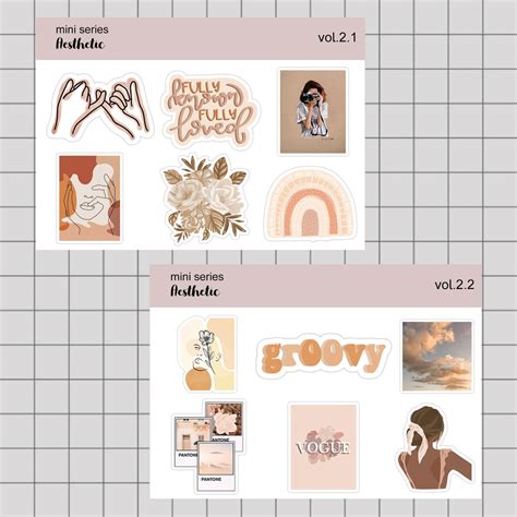 Jual Stiker Tumblr Hp Aesthetic Stiker Laptop Custom Stiker Hp Stiker Kpop Aesthetic