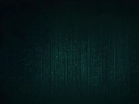 Binary Code Matrix Cybersecurity Generative Sci Fi Robotic Futuristic Digital Technology