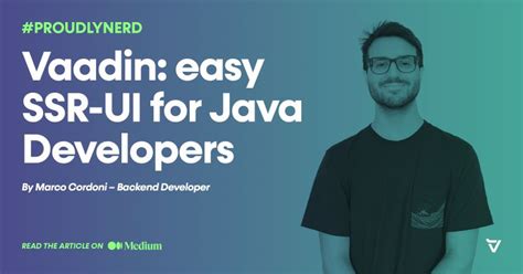 Vidiemme On Linkedin Proudlynerd Java Vaadin Webapplication