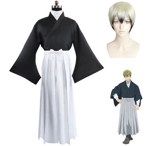 Anime Jujutsu Kaisen Zenin Naoya Cosplay Costume Japanese Style Kimono