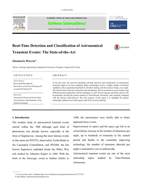 Real Time Detection And Classification Of Astronomical Transient Events The State Of The Art