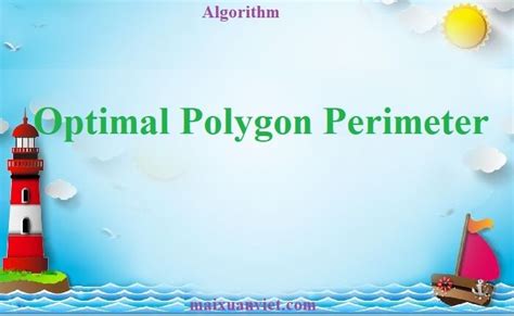 Optimal Polygon Perimeter Vietmxs Blog
