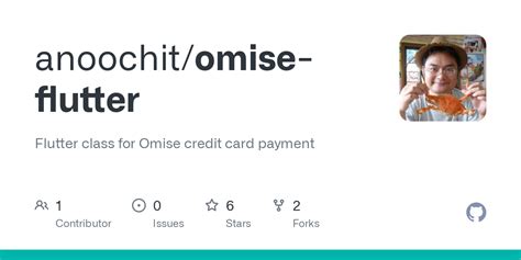 GitHub Anoochit Omise Flutter Flutter Class For Omise Credit Card
