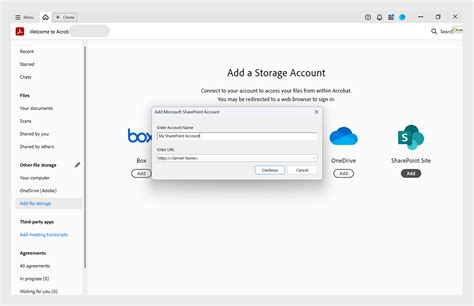Access Your SharePoint Files In Acrobat Acrobat Reader