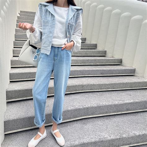 말랑진no197 블루라이트 세미배기핏ver 에이블리