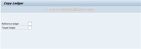 GCL6 SAP Tcode FI SL Copy Ledger