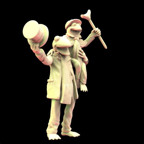 D Printable Bob Cratchit And Tiny Tim By Gametee D Miniatures