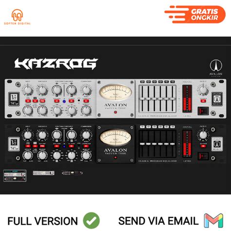 Jual Kazrog Avalon Vt 747sp Vst Plugin Tube Discrete Modeled Class A Opto Compressor With A