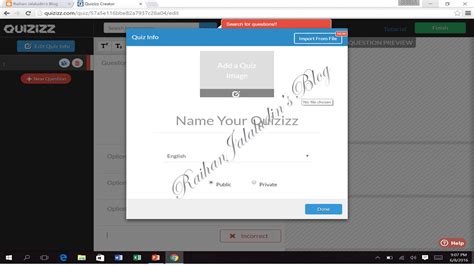 Tutorial Quizizz Raihan Jalaludin S Blog