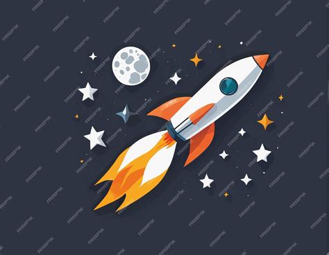 Premium Vector Illustration Of Rocket Launch Illustration Of Rocket Launch Space Shuttle