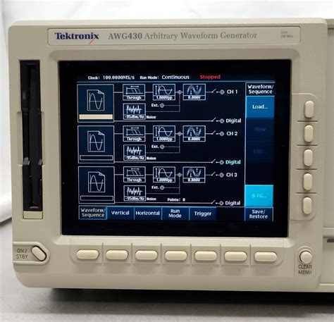 Yahooオークション Tektronix Awg430 Arbitrary Waveform Generator