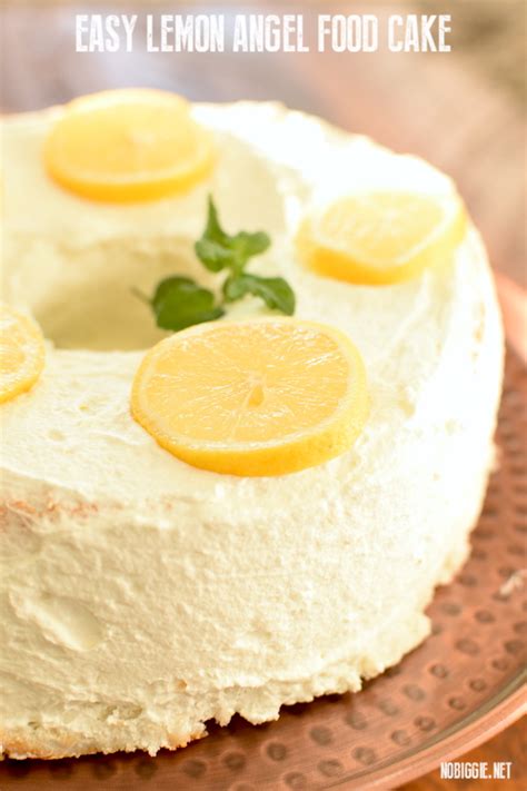 Angel Food Cake With Lemon Pie Filling