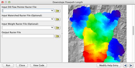 How To Calculate The Basin Length Which Point To Which Point And How In Arcgis 93