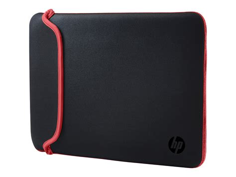 Hp Carrying Case Sleeve For Notebook Black Red Walmart Com