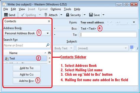 how to create and use mailing lists on thunderbird thunderbird help
