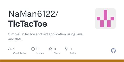 Github Naman6122tictactoe Simple Tictactoe Android Application Using Java And Xml