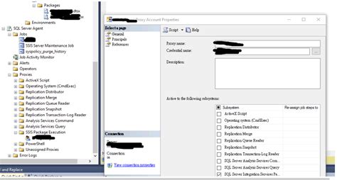 [sql server agent] packages in ssisdb not visible sql server
