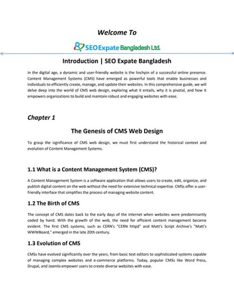Cms Web Designs Pdf