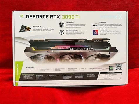 Nvidia Geforce MSI RTX TI Supreme X GB GDDR X جديد База поставщиков на Qoovee