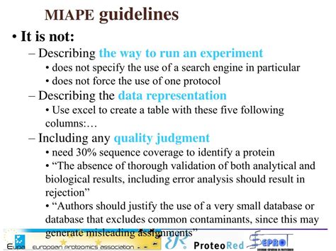 Ppt 10 Standards In Proteomics Powerpoint Presentation Free