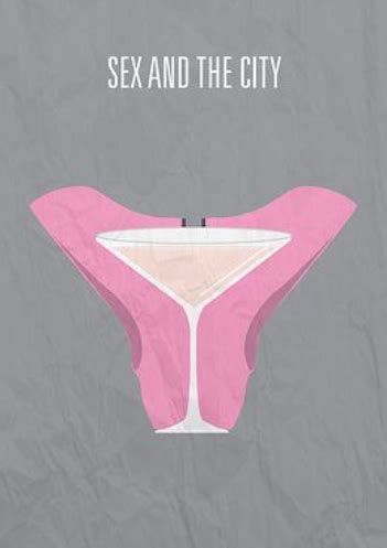 Quadro E Poster Sex And The City Minimalista Quadrorama