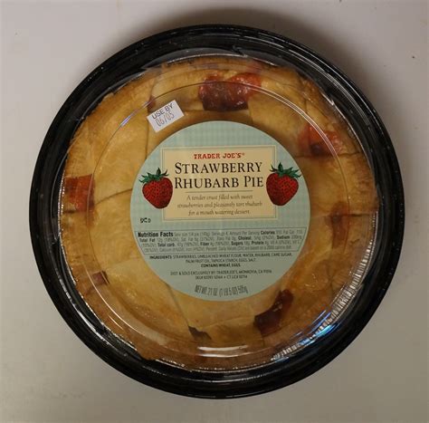 Exploring Trader Joe S Trader Joe S Strawberry Rhubarb Pie