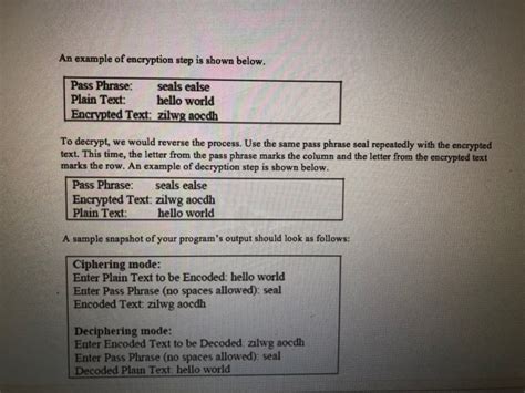 Solved 1 Write A Program In Python To Implement Vigenere