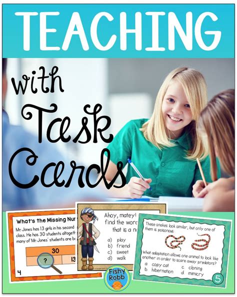 How To Use Task Cards In The Classroom Task Cards Teaching Teaching